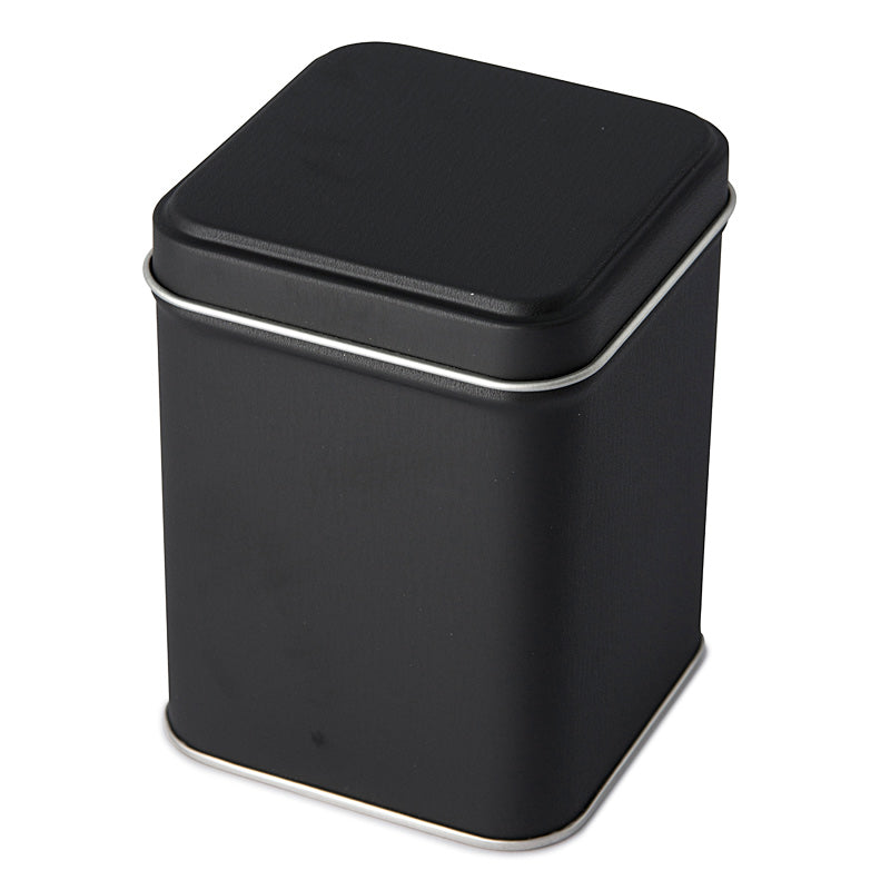 Shop Matte Black Large Square Tin Online | Australia